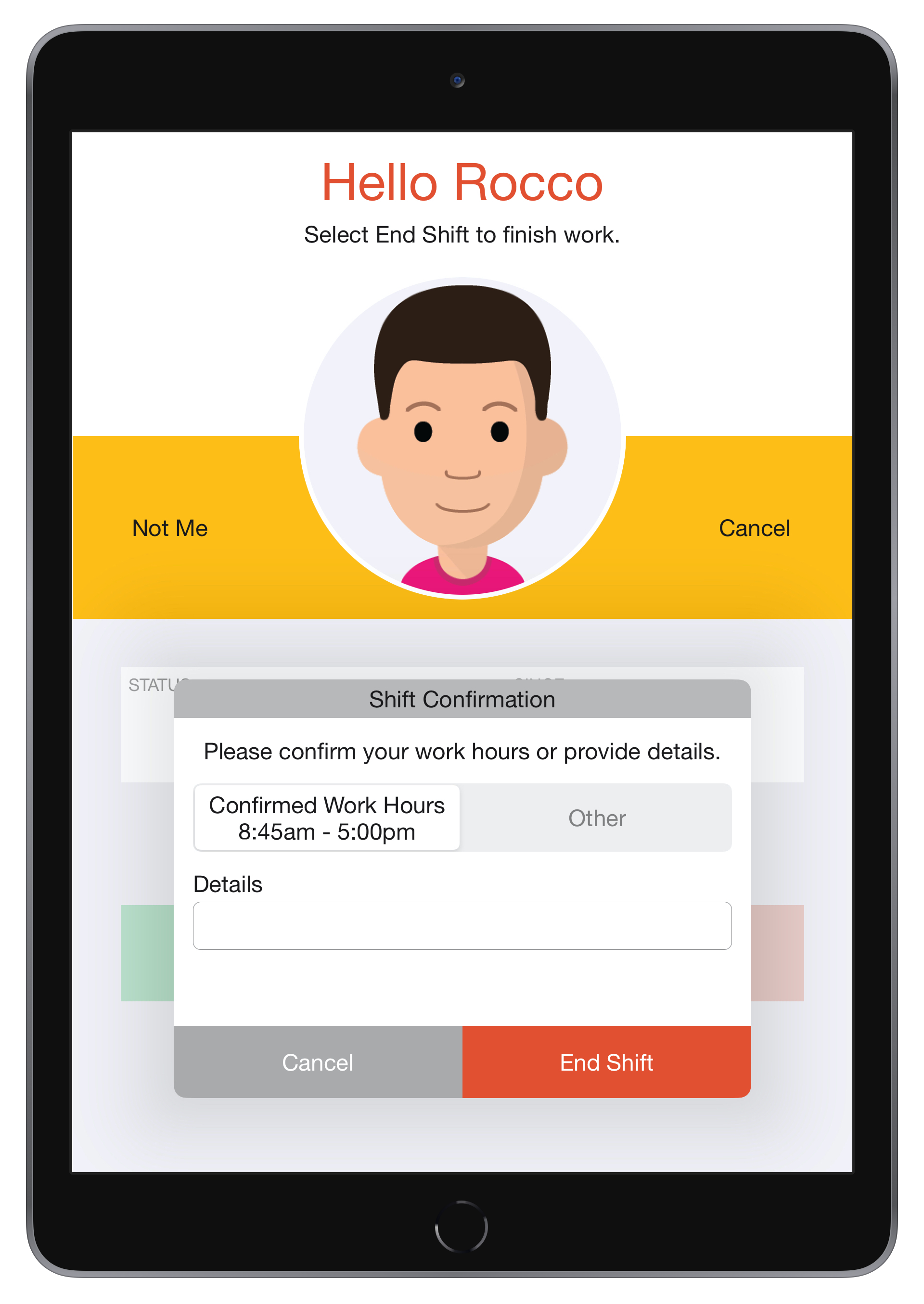 Compliance with Noahface