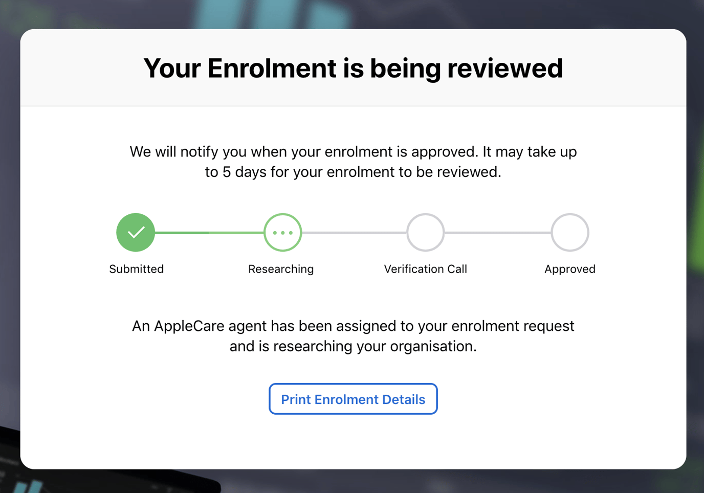 How do we get set up with Apple Business Manager