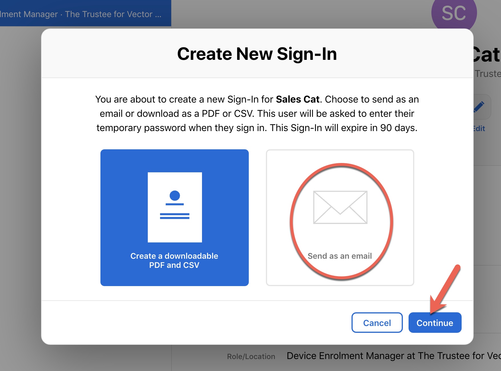 apple business manager account login