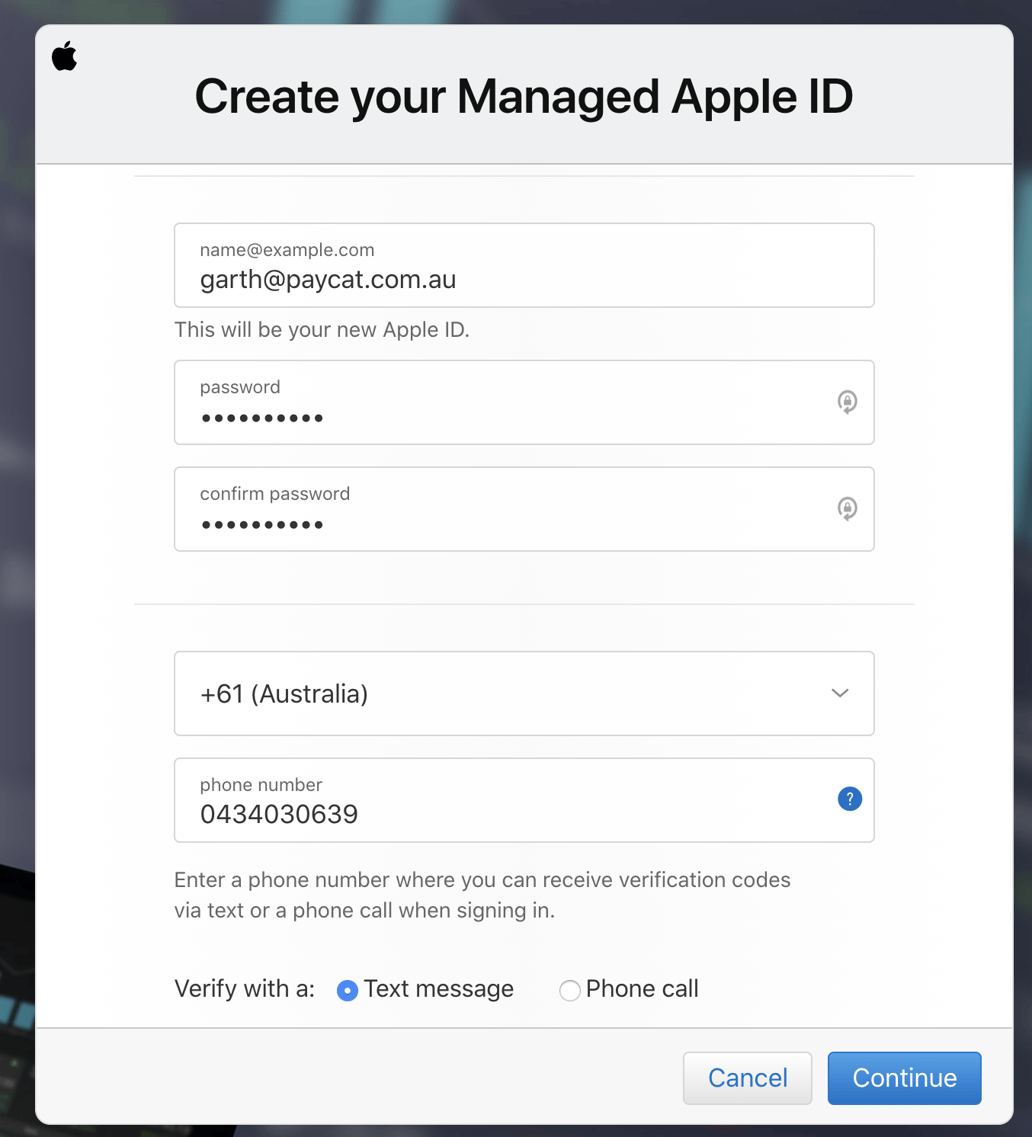 How do we get set up with Apple Business Manager