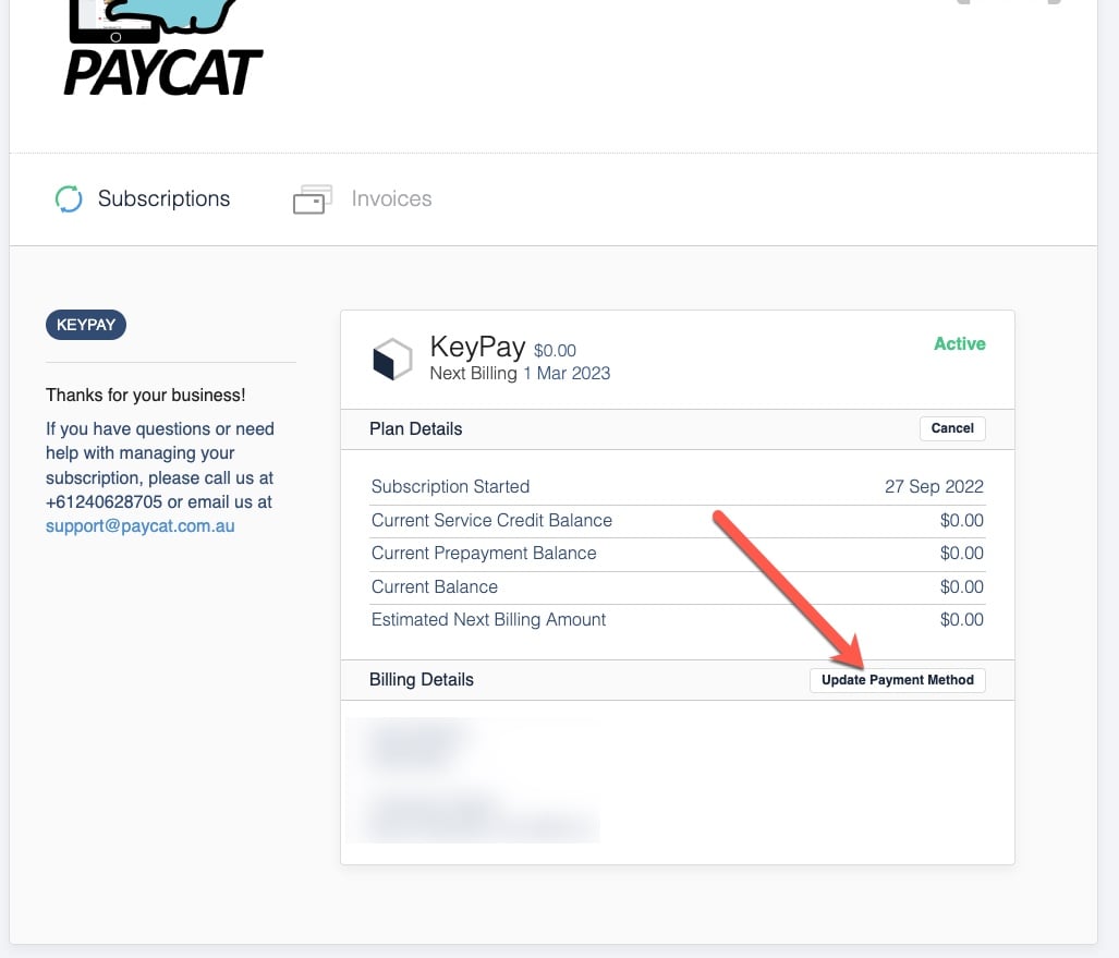Billing FAQ